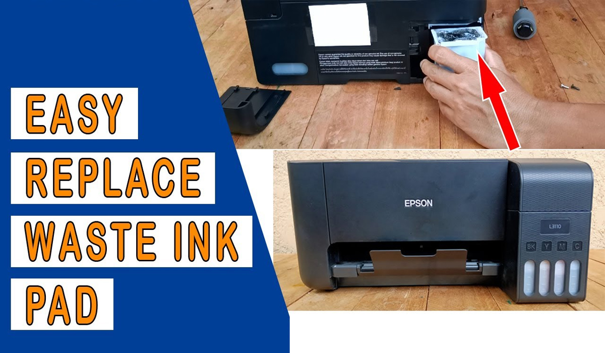 How To Replace An Ink Pad On An Epson 1 855 233 5515